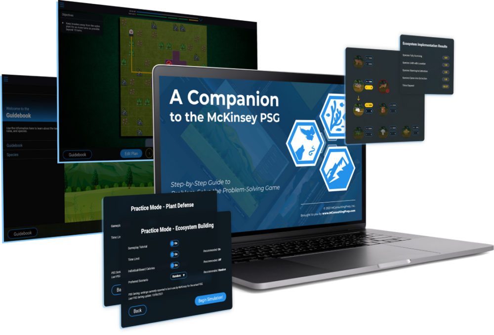 McKinsey Problem Solving Game (Solve/PSG) | MConsultingPrep