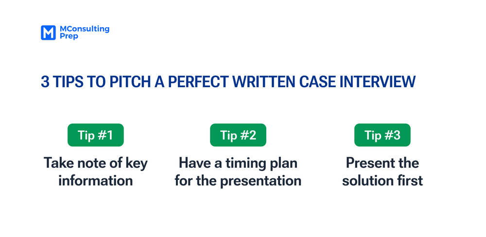 The Ultimate Guide to Written Case Interview (2023 Update) | MConsultingPrep