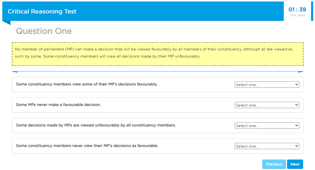 Key Guides and Tips for Critical Thinking Tests | MConsultingPrep